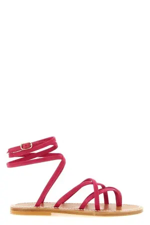 K.JACQUES Saint Tropez 'zenobie' Sandals - Fuchsia