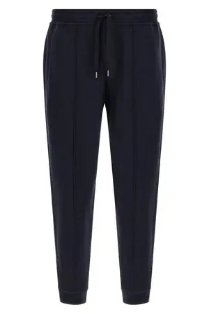Brunello Cucinelli Cotton, Cashmere And Silk Joggers - Blue