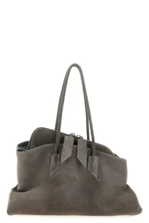 Attico La Passeggiata Medium Shoulder Bag - Gray