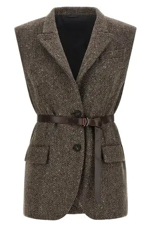 Brunello Cucinelli Mélange Wool Vest