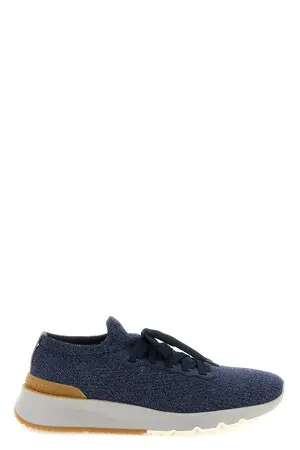 Brunello Cucinelli Jacquard Knit Sneakers