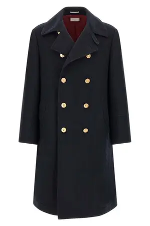 Brunello Cucinelli Cashmere Double-breasted Coat