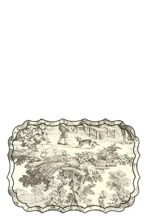 Borgo Delle Tovaglie Firenze Placemat In Stain-resistant Cotton - Multi