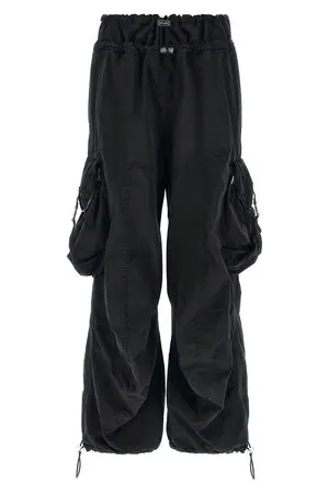 Attico Parachute Cargo Trousers - Black