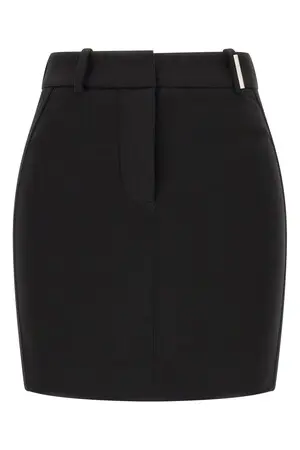 Attico Metal Plate Mini Skirt