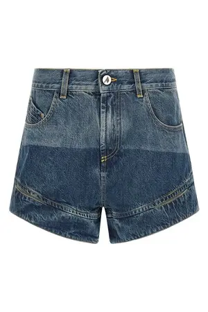 Attico Button Detailed Shorts For Women