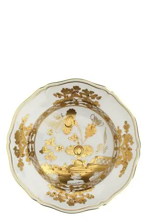 GINORI 1735 Oriente Italiano' Soup Plate - Gold