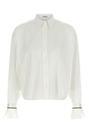 Brunello Cucinelli Shiny Cuffs Shirt