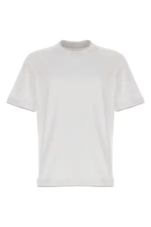 Brunello Cucinelli Double Layer T-shirt - White