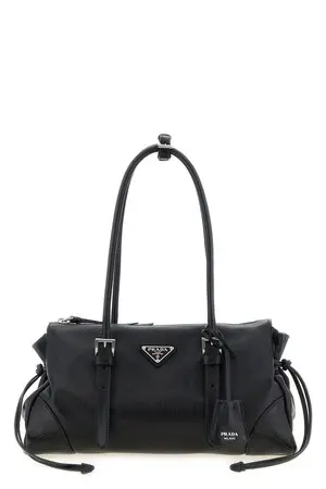 Prada Bonnie Shopping Bag - Black