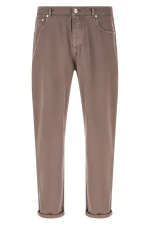 Brunello Cucinelli Five-pocket Pants - Brown