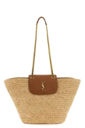 Saint Laurent Manon Shoulder Bag - Beige