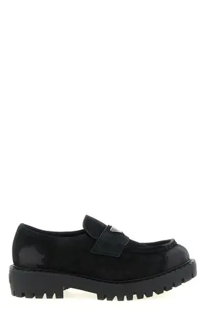 Prada Suede Loafers