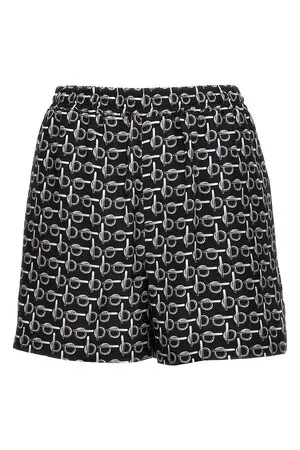 Burberry Silk Press Shorts - Black