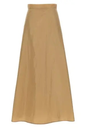 JIL SANDER Technical Fabric Flared Skirt