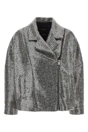 Pinko Sequin Caban Jacket
