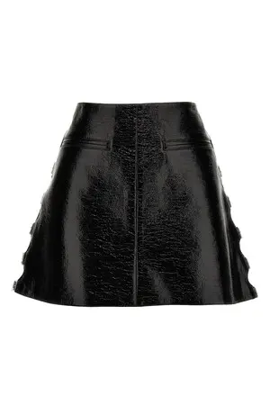 COURREGES Vinyl Miniskirt