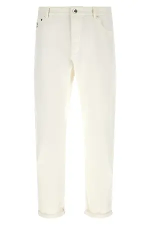 Brunello Cucinelli Tino Jeans - White