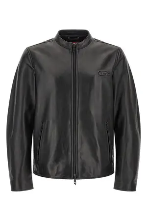 DIESEL® L-tad-wrd Leather Jacket