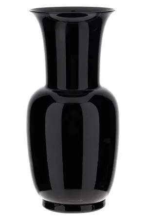 VENINI Opalino' Vase - Black