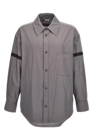 Thom Browne Snap Front' Overshirt - Gray