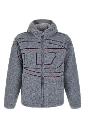 DIESEL® Teddy S-zat Hoodie - Gray