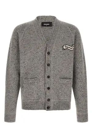Dsquared2 Basic Cardigan - Gray