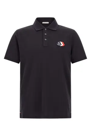 Moncler Triple Logo Polo Shirt