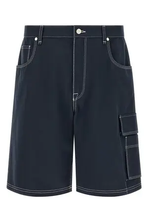 Fendi Bermuda Cargo Canvas Shorts