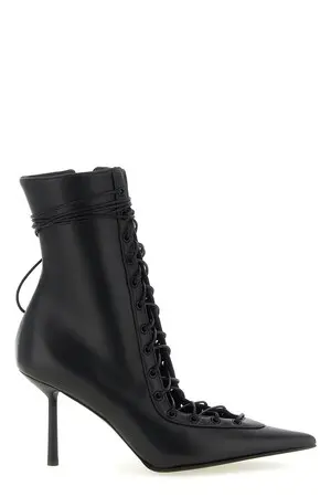 LE SILLA Colette Leather Stiletto Boots