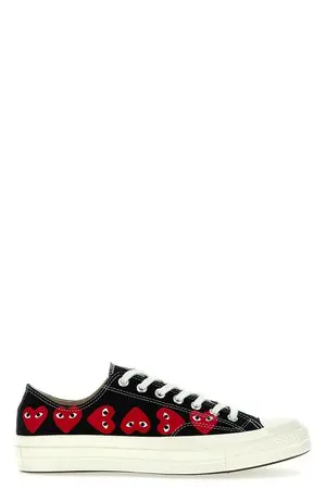 Play Comme Des Garcon X Converse Sneakers - Black
