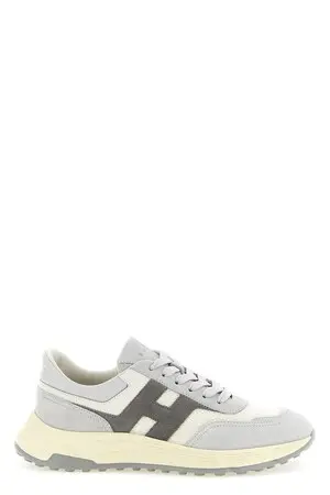 Hogan Suede And Technical Fabric Hyperlight Sneakers