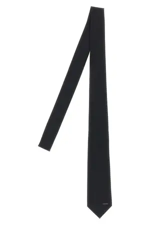 Gucci Morsetto Silk Neck Tie - Black