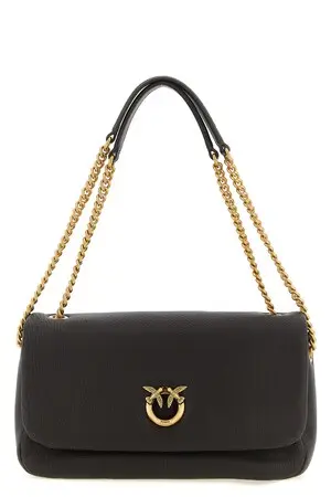 Pinko Love Birds Shoulder Bag - Brown
