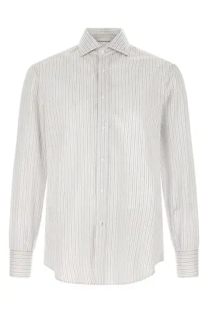 Brunello Cucinelli French Collar Shirt - Blue