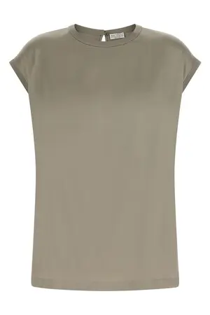 Brunello Cucinelli Satin Blouse