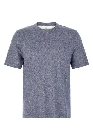 Brunello Cucinelli Mélange Linen Blend T-shirt