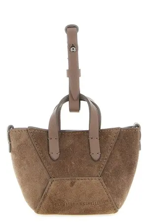 Brunello Cucinelli Micro Bc Duo Bag - Brown