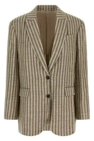 BRUNELLO CUCINELLI Striped Blazer