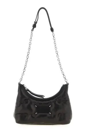 MAISON MARGIELA Glam Slam Hobo Micro' Shoulder Bag - Black