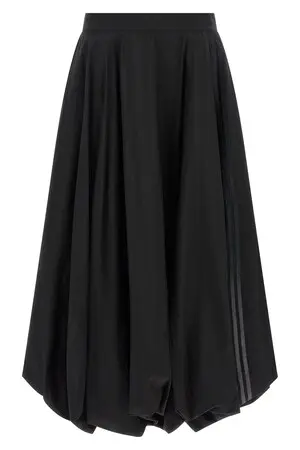 Y3 Gradient 3-stripes' Skirt - Black