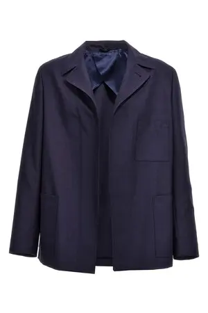 Fendi Half Belt Jacket - Blue
