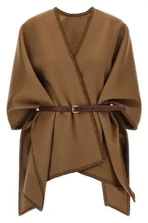 Max Mara Mxacolomba Cape - Beige