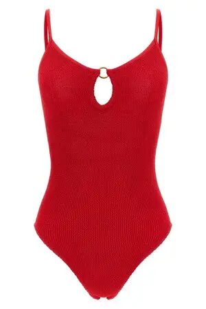 Hunza G HUNZA G Toni One-Piece Swimsuit Red