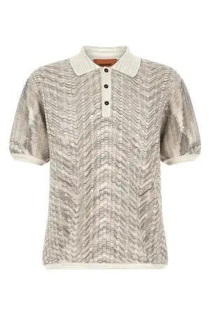 Missoni Zig-zag' Knit Polo Shirt