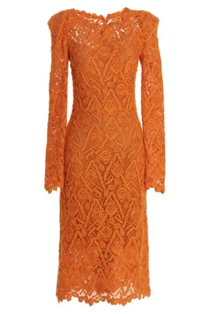 Ermanno Scervino Macramé Lace Dress