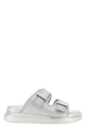 Alexander McQueen Hybrid Sandals - Silver