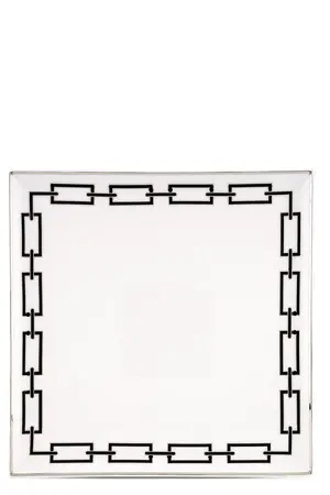GINORI 1735 Catene' Tray - White/black