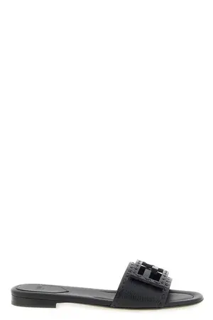 Fendi Baguette Slide Sandals