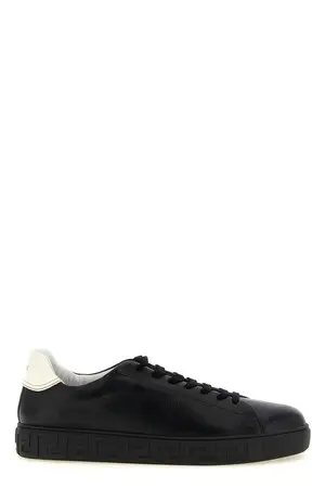 Versace Leather Low-top Sneakers